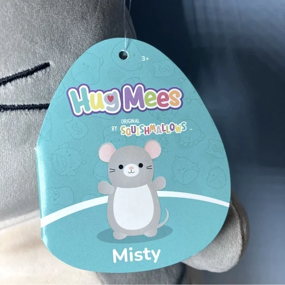 Squishmallows | Toys | Misty Mouse Squishmallows Hug Mee Version Rare ...